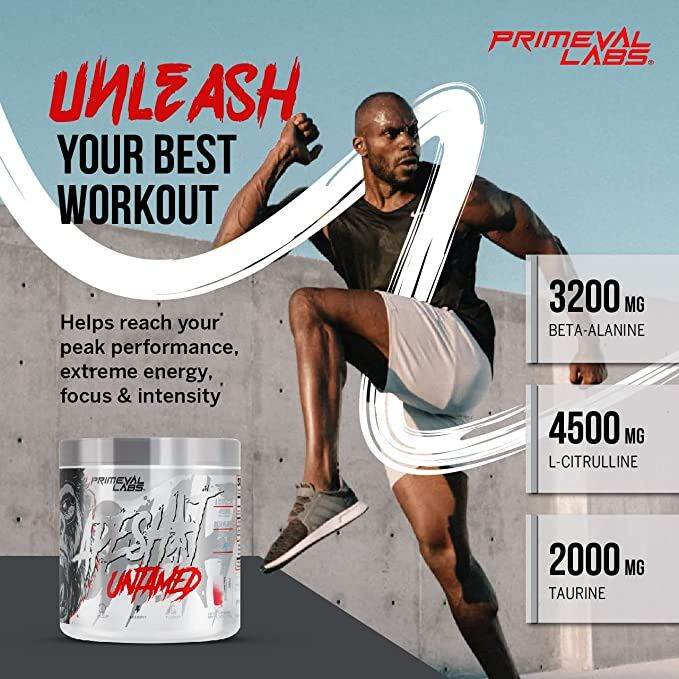 เพิ่มแรง เพิ่มพลัง Pre Workout Primeval Labs APESH*T UNTAMED | Lazada.co.th