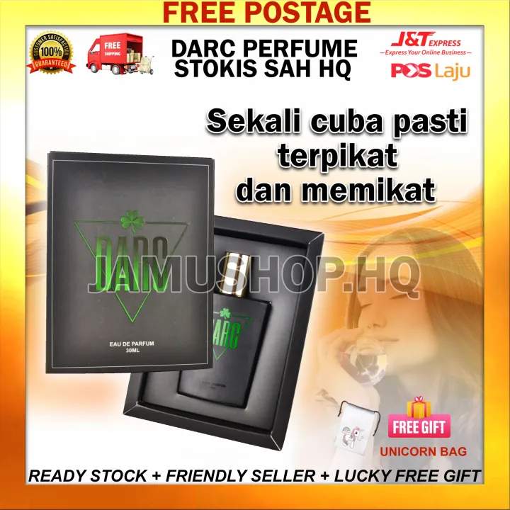 DARC Perfume (1Unit) +100% Original HQ-Free Gift [Ready Stock] -Aroma ...