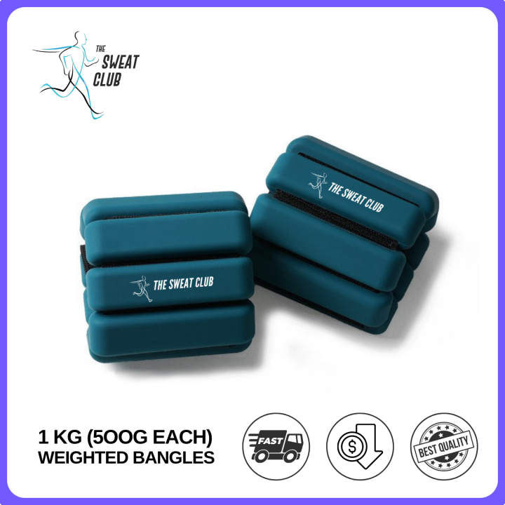 1 KG Per Pair (2 pcs) Weighted Bangle Ankle Weights Wrist Weights ...