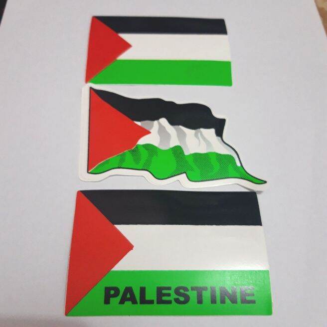 stiker sticker bendera palestina palestine isi 3 | Lazada Indonesia