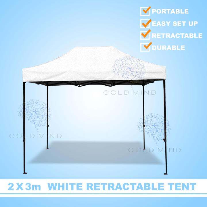 Retractable Tent 2x3 Meters Outdoor Heavy Duty Quality Adjustable ...
