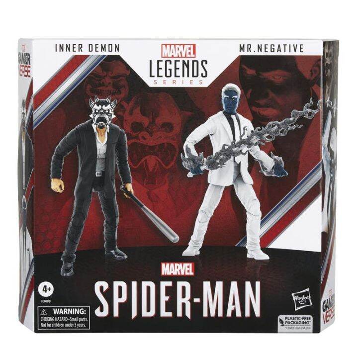 Hasbro Original 6inch Marvel Legends Spider-Man - Inner Demon & Mr ...