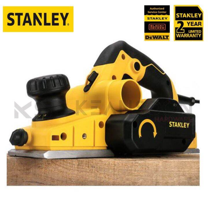 STANLEY 750W 82MM WOOD PLANNER PLANER MESIN KETAM KAYU STEL630-B1 | Lazada
