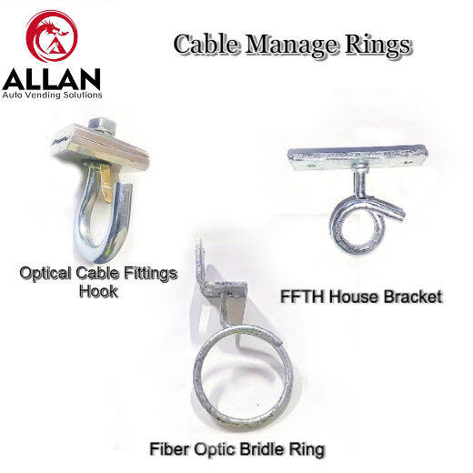 Allan Outdoor Ftth Accessories Cable Manage Rings | Lazada PH