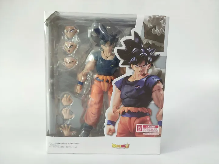 Anime Action Figure Dragon Ball Super SHF Son Goku Model Toy Box ...