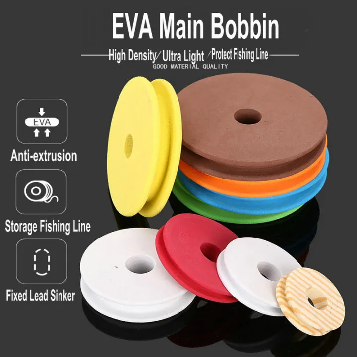 10/20Pcs EVA Foam Spools Fishing Winding Board Fishing Hook Line Tackle ...