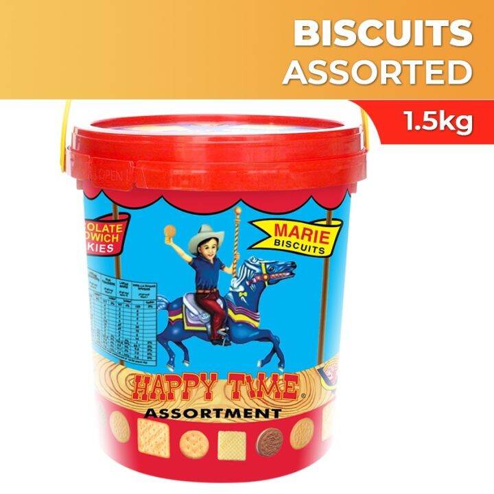 Monde Nissin - MY San Happy Time Assortment Biscuits 1.5kg | Lazada PH