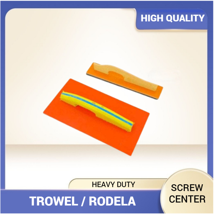 Rubber Cement Trowel /NO.1 Plastering Trowel Rodela | Lazada PH