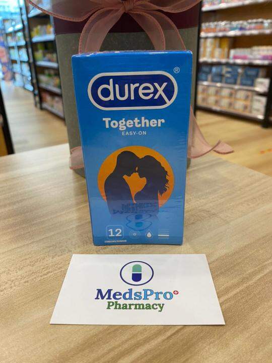 Durex Together Easy-On Condoms 12's | Lazada