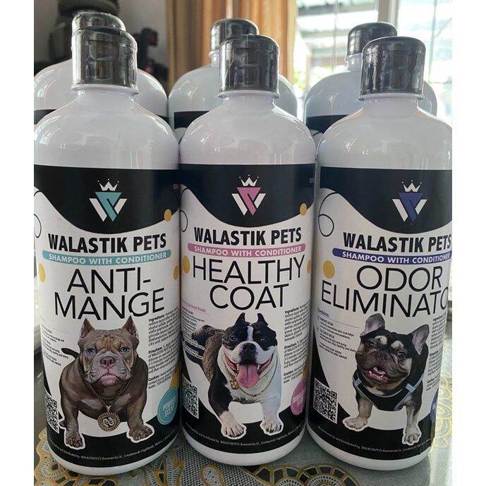 WALASTIK PETS Shampoo with Conditioner 1000ML PACKAGE | Lazada PH