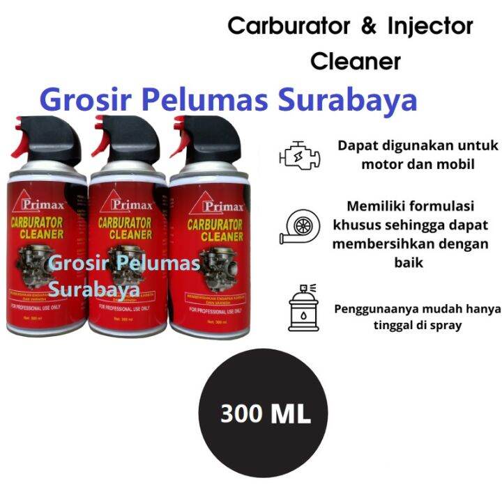 PRIMAX Carburator Injector Cleaner Spray Carb Karburator Injection ...