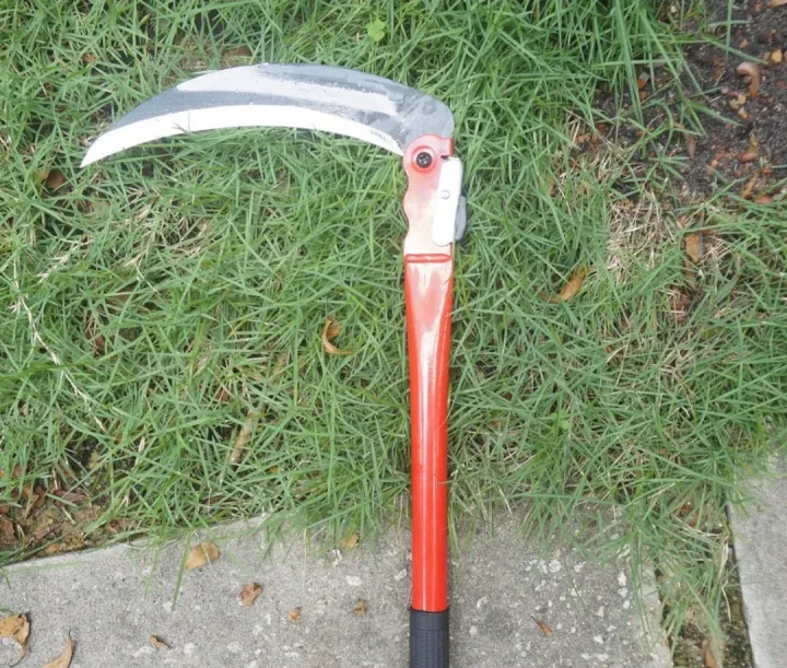 Steel Handle Sickle Sabit Rumput (Foldable) | Lazada