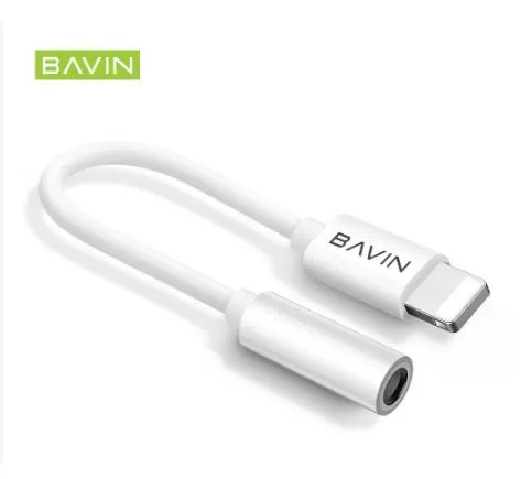BAVIN AUX19 Lightning to 3.5mm Splitter Adapter Cable Support Voice ...
