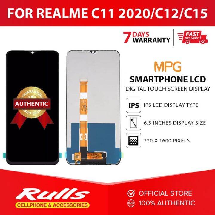 Smartphone LCD for Touch Screen Display Frame Realme C11 2020/C12/C15 Digital Assembly | Lazada PH