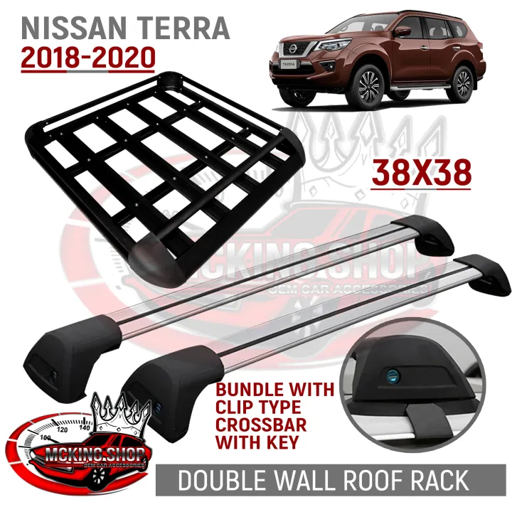Nissan Terra 2018-2020 38x38 Roof Rack / Roofrack Top Load / Topload ...