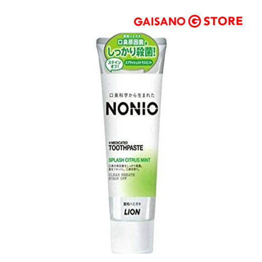 Nonio Splash Citrus Mint Toothpaste 130g | Lazada PH