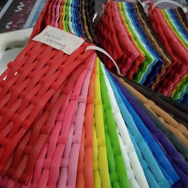 tali rotan sintetis harga perkilo bentuk pipih rattan | Lazada Indonesia