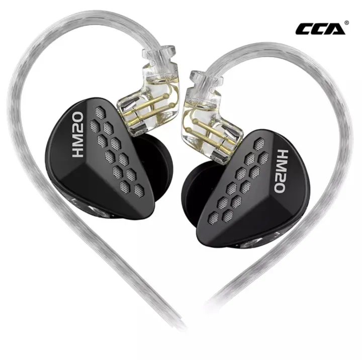 CCA HM20 In Ear Earphones “XUN-7” Dynamic Driver & 7BA Hybrid IEM In ...