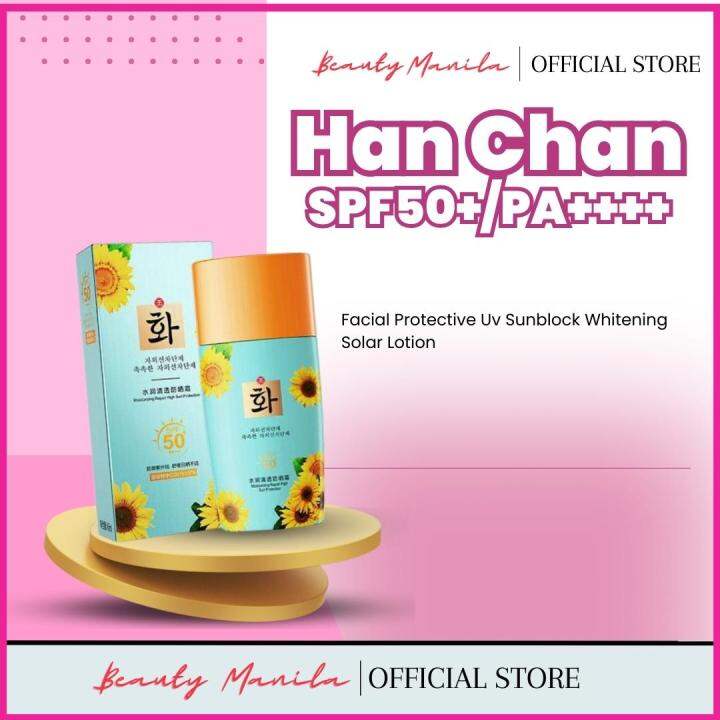 ORIGINAL Han Chan Sunscreen 30g SPF 50 Refreshing Mild and Lightweight ...