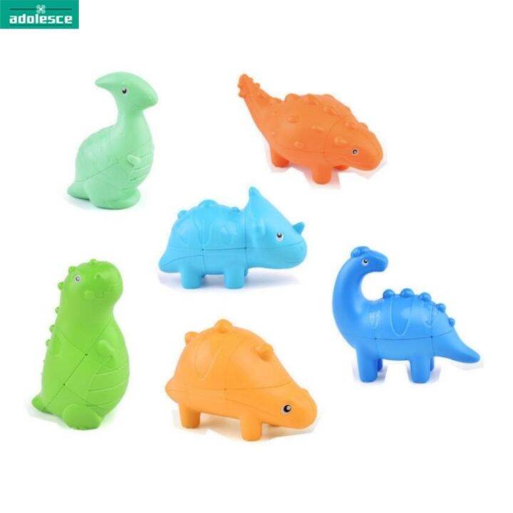 AD【ready stock】2x2x3 Dino Cube Cute Tyrannosaurus Rex Stegosaurus ...