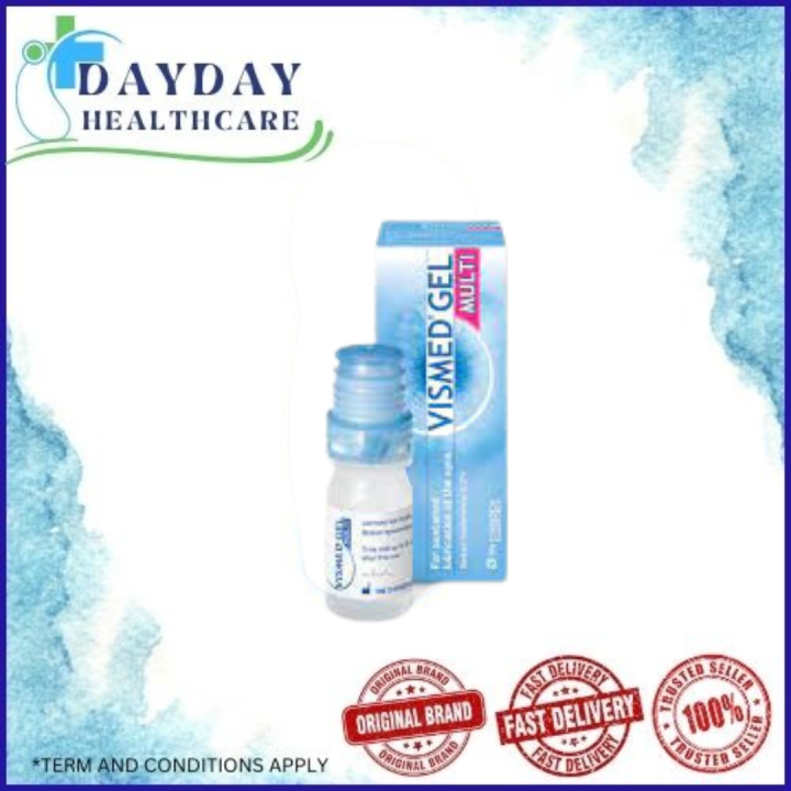 VISMED GEL MULTI EYE DROPS 10ML (GEL TYPE) | Lazada