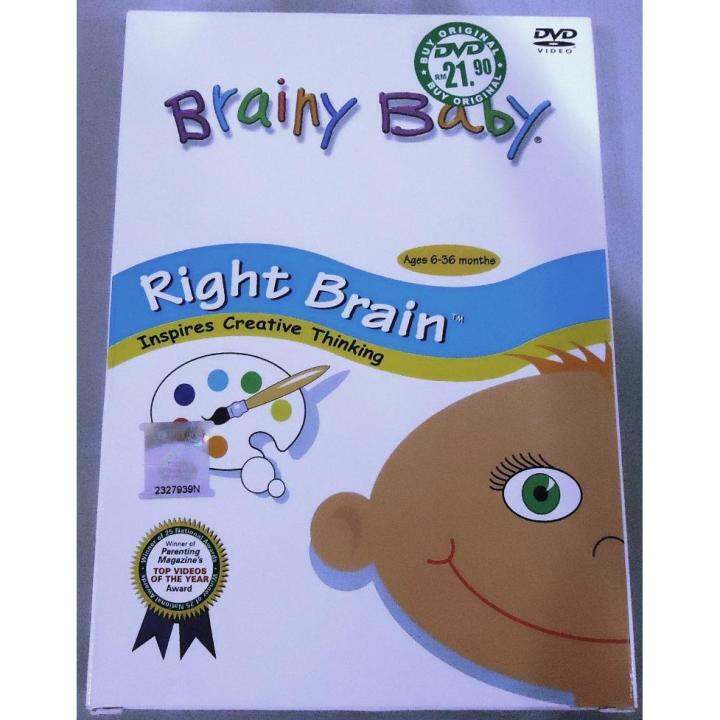 Brainy Baby Right Brain Inspires Creative Thinking DVD Infant ...