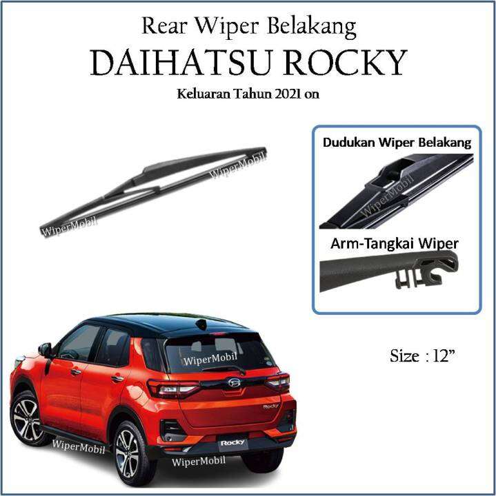 Wiper Kaca Belakang Daihatsu Rocky 2021 2022 2023 2024 2025 | Lazada ...