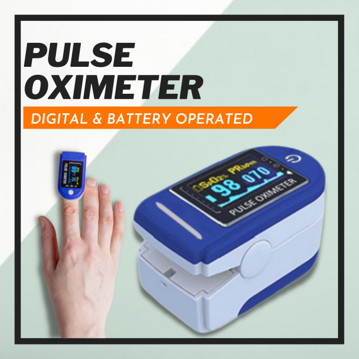 Finger Pulse Oximeter / oximeter / pulse oximeter / oxymeter / pulse oximeter finger original ...