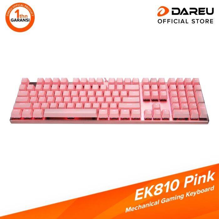 DAREU EK-810 Mechanical Keyboard Pink Edition HIGH QUALITY MECHANICAL ...
