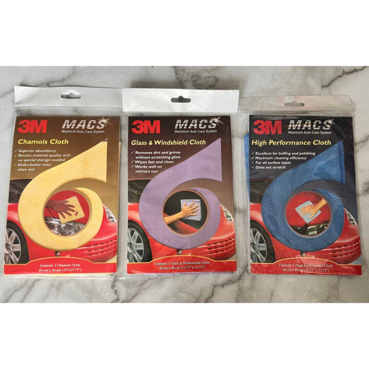 ORIGINAL 3M Chamoist High Performance Glass and Windshield Cloth | Lazada PH
