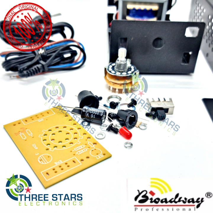 Broadway Power Supply Kit 750MA 3v-12V DIY Power Supply Kit Heavy Duty ...