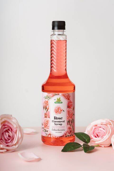 Nature Taste Rose Syrup น้ำเชื่อมไซรัป กลิ่นกุหลาบ ตราเนเจอร์เทส ขนาด ...