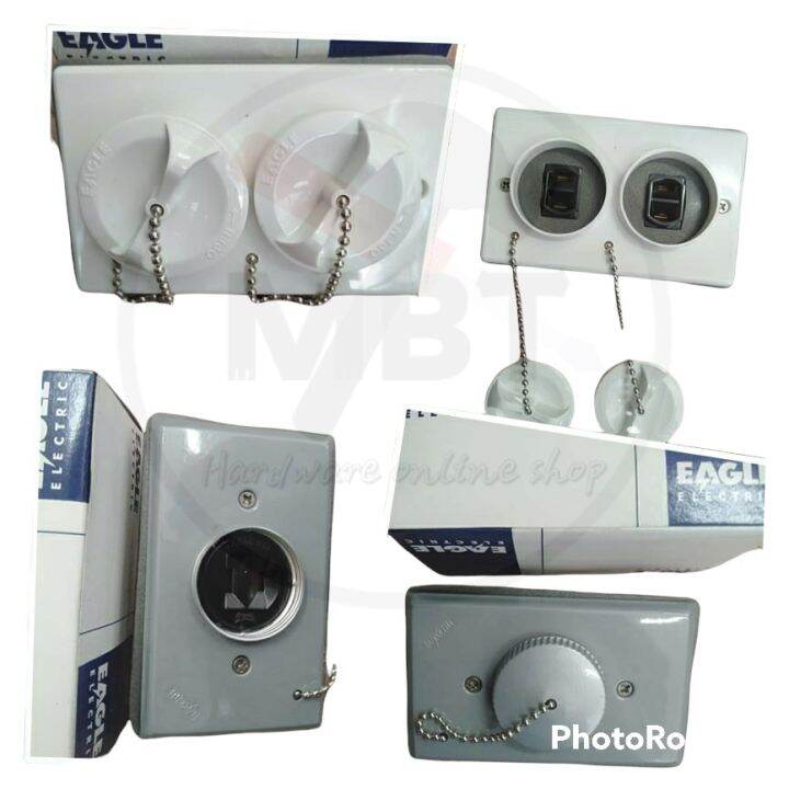 V.long Eagle Electric Weatherproof Original (1 Gang 2gang Outlet ...