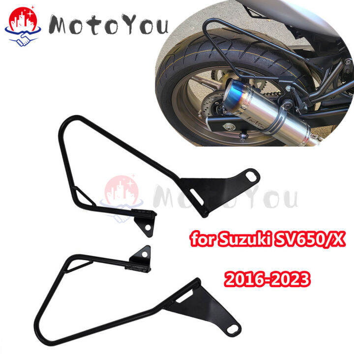 Saddlebag Support cket Side Mount Luggage Rack Stand for Suzuki SV650X SV650 SV 650 2016 2017 ...