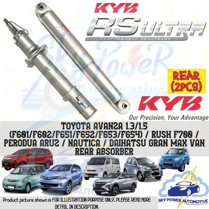 TOYOTA AVANZA F601 F602 F651 F652 F653 F654 RUSH F700 PERODUA ARUZ ...