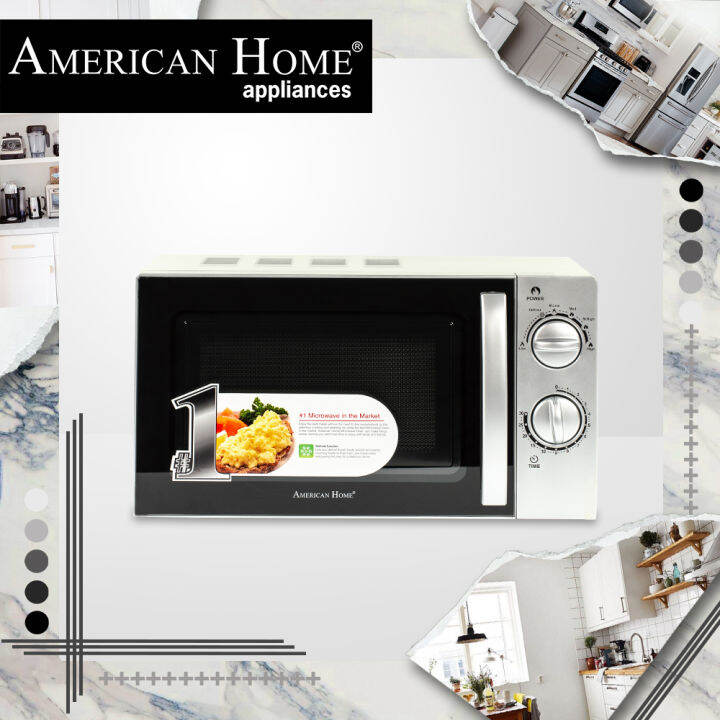 American Home AMW-20MCS Microwave Oven 20L Mechanical Control Color ...