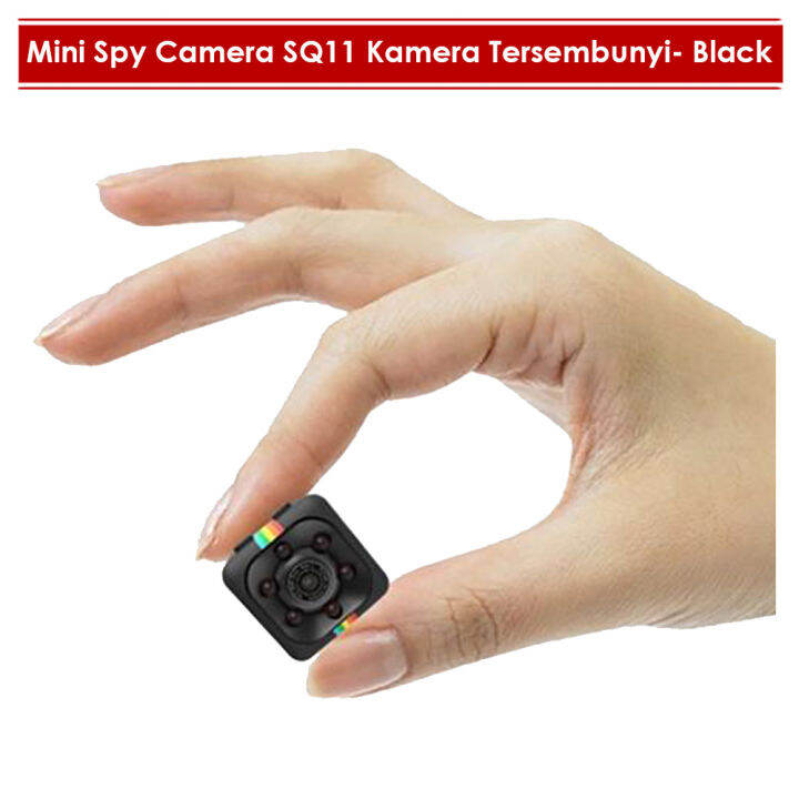 Mini Spy Camera SQ11 Kamera Pengitai Tersembunyi CCTV Terkecil Se-Dunia ...