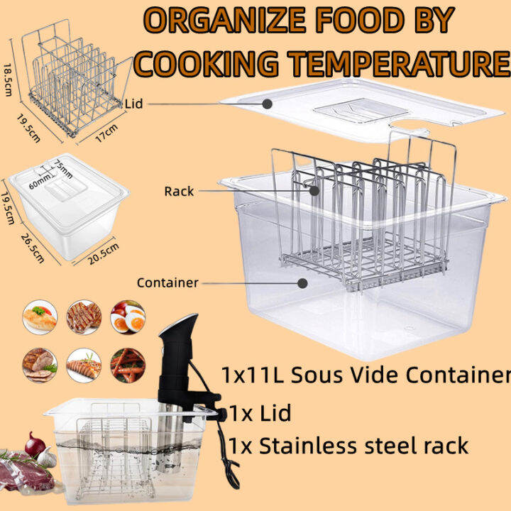 อ่างซูวี พร้อมฝาปิดขนาด 11 ลิตร วัสดุแข็งแรง ถังซูวี Polycarbonate ...