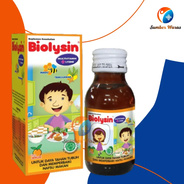 BIOLYSIN SIRUP 60 ML | Lazada Indonesia