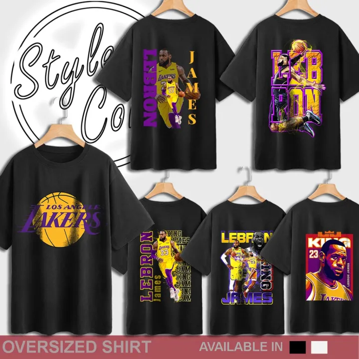 LEBRON JAMES LAKERS NBA BOOTLEG OVERSIZED SHIRT BASKETBALL | Lazada PH