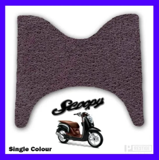 KARPET MI SEPEDA MOTOR HONDA SCOOPY SINGLE COLOUR COIL MAT | Lazada ...