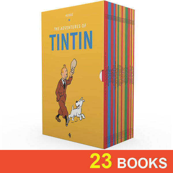 [Ready STOCK][23 Books] - The Adventures of TinTin by Herge (TinTin ...