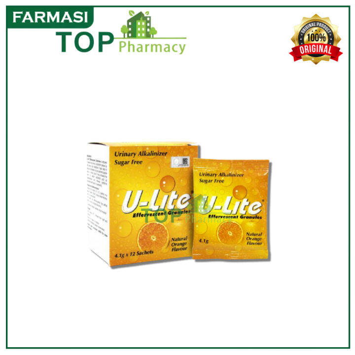 U-Lite Effervescent Granules for Gout & Urinary Tract Health ( 4.1g x ...