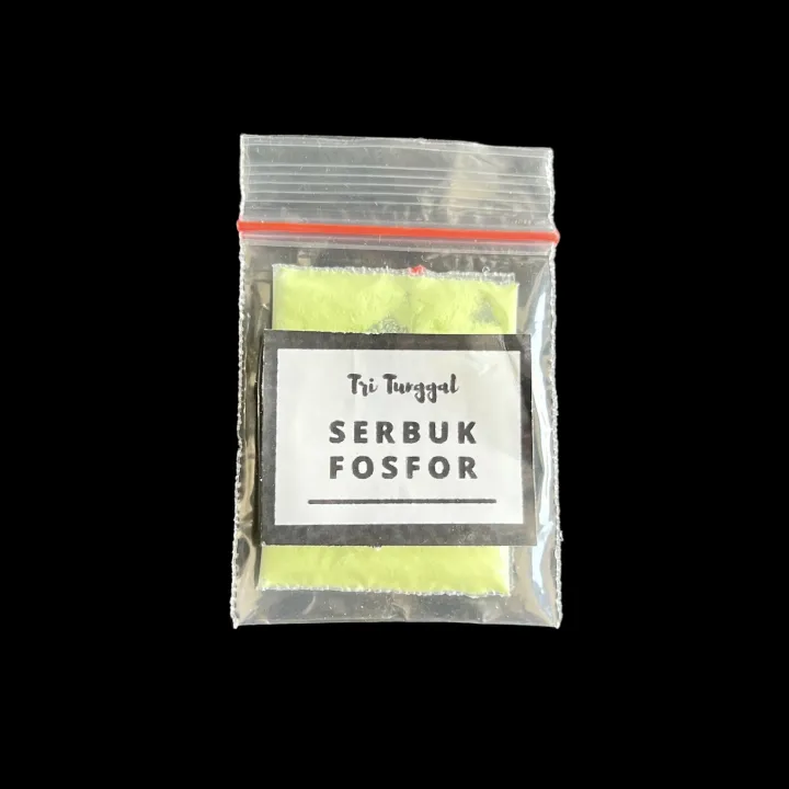 Serbuk Fosfor ORIGINAL 20gr Glow In the Dark DIY Bubuk Sablon Nyala ...