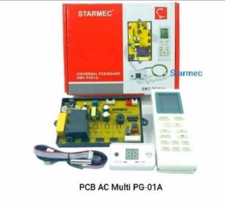 PCB PANEL MODUL AC SPLIT STARMEC 1/2 PK 1 PK 1 1/2 PK 2 PK SHARP LG ...