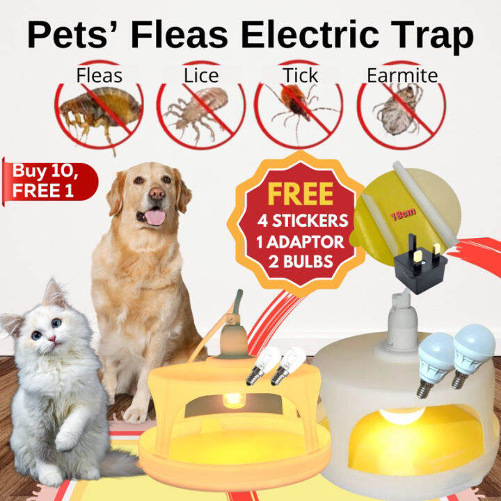 Perangkap Kutu Hama Pets Fleas Electric Trap Insect Trap Mosquito catch ...