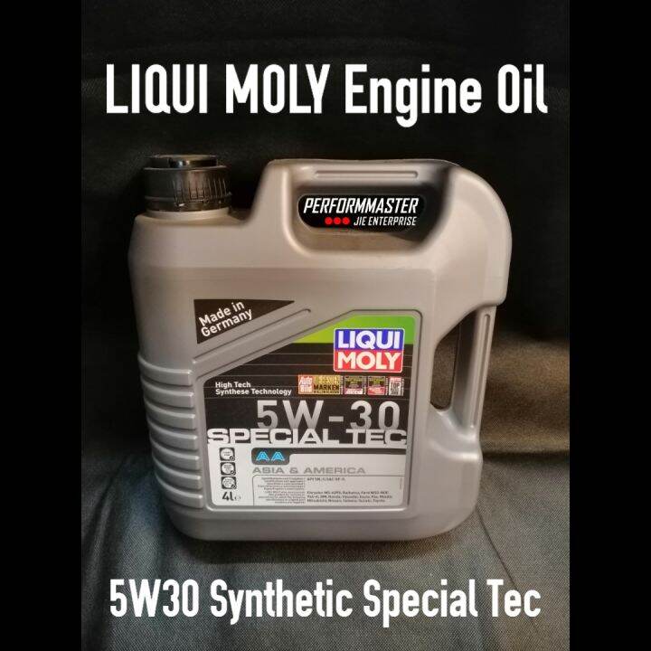 LIQUI MOLY Fully Synthetic Special Tec AA 5W30 Engine Oil 4L | Lazada