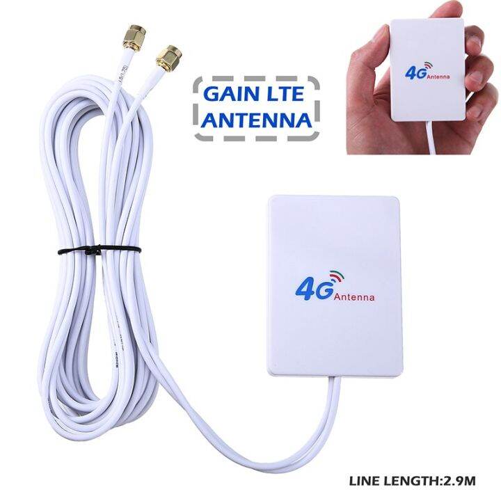 4G LTE Router Modem Aerial External Antenna Dual Head SMA Connector ...