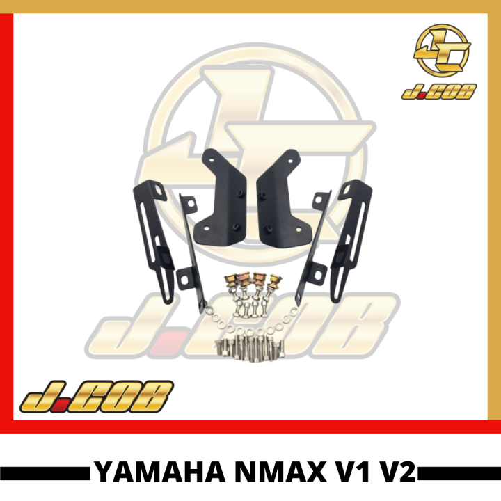 YAMAHA NMAX Nmax windsheild adjustable bracket with side mirror and all ...