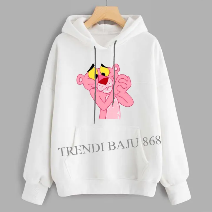 HOODIE PINK PANTHER/ SWEATER PANTHER/HOODIE LUCU/SWEATER KEREN/HOODIE ...